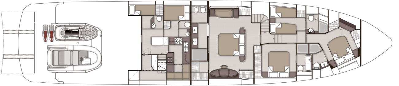 Yacht GRANDE S10, Azimut Yachts | CHARTERWORLD Luxury Superyacht Charters